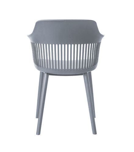 Conjunto 4 Cadeiras Marcela Cinza Mozaic - freitasvarejo