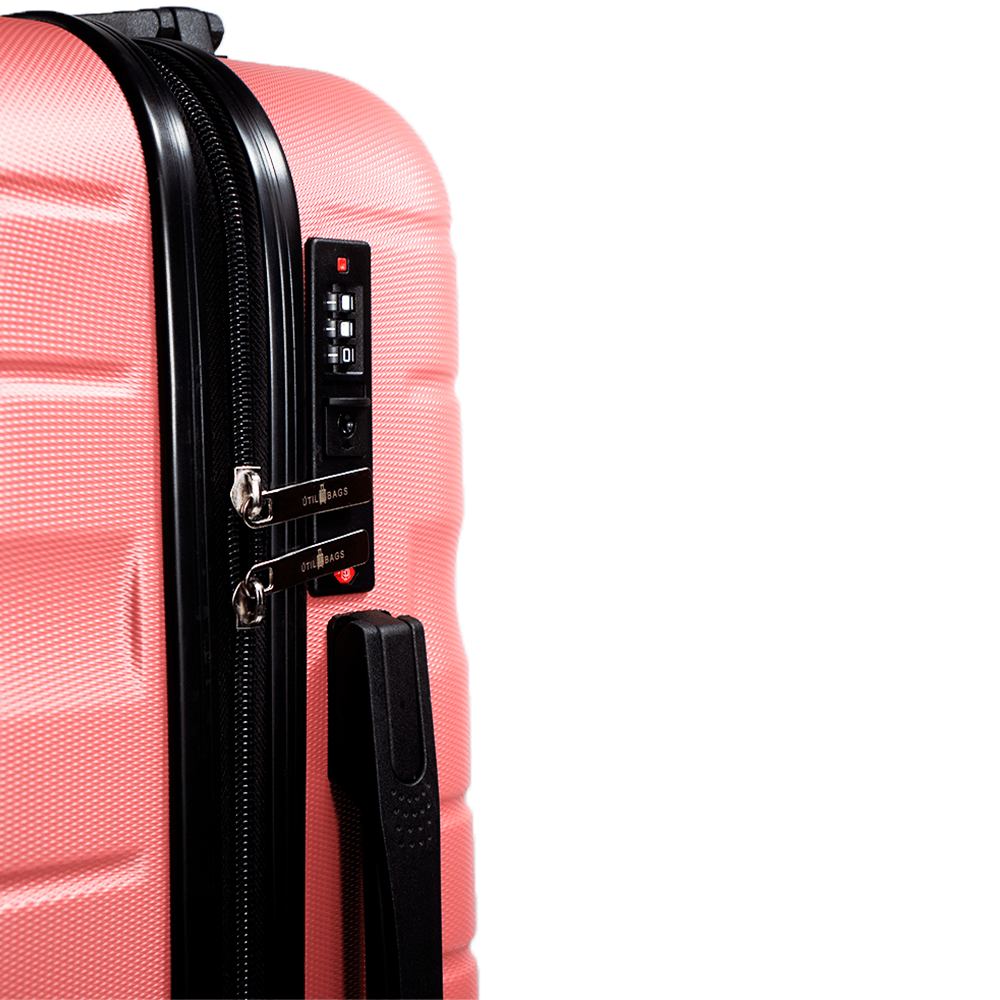 Mala De Viagem Ibiza Rosa 18" 50CM Útil Bags UB7940B4 - freitasvarejo